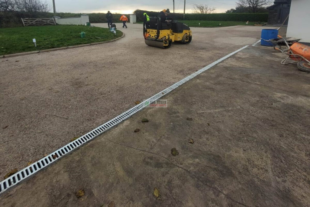 SMA Driveway with Limestone Base and ACO Drains in West Cork - All ...