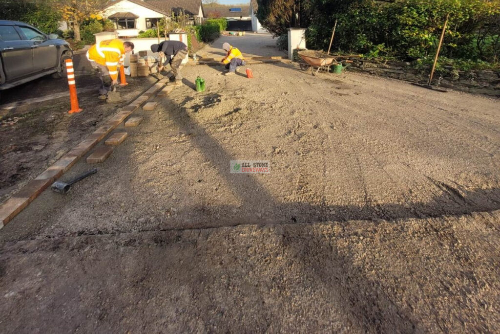 Stone Mastic Asphalt Driveway with Rustic Paved Border in Blarney, Co ...